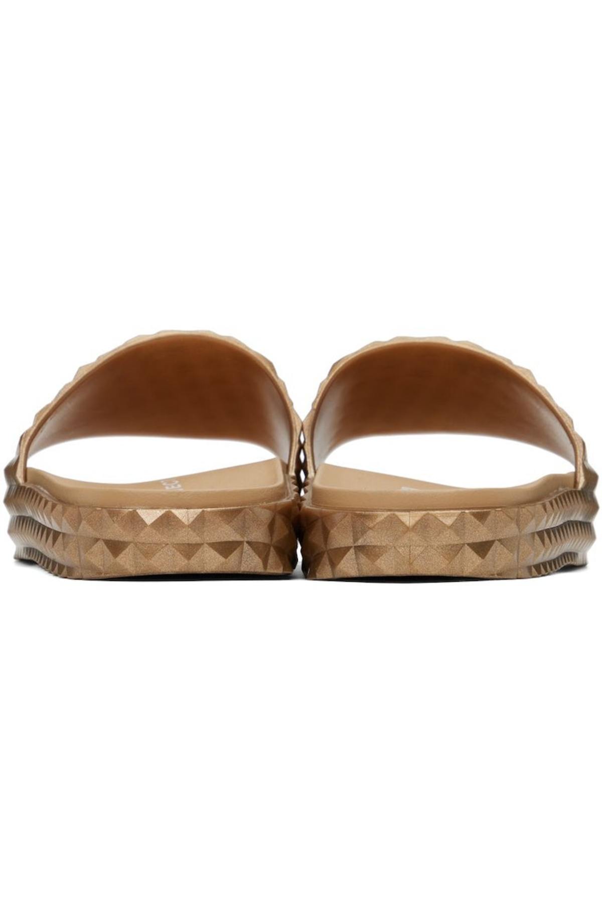 Y/Project Melissa Edition Court Slides - Gold | Garmentory