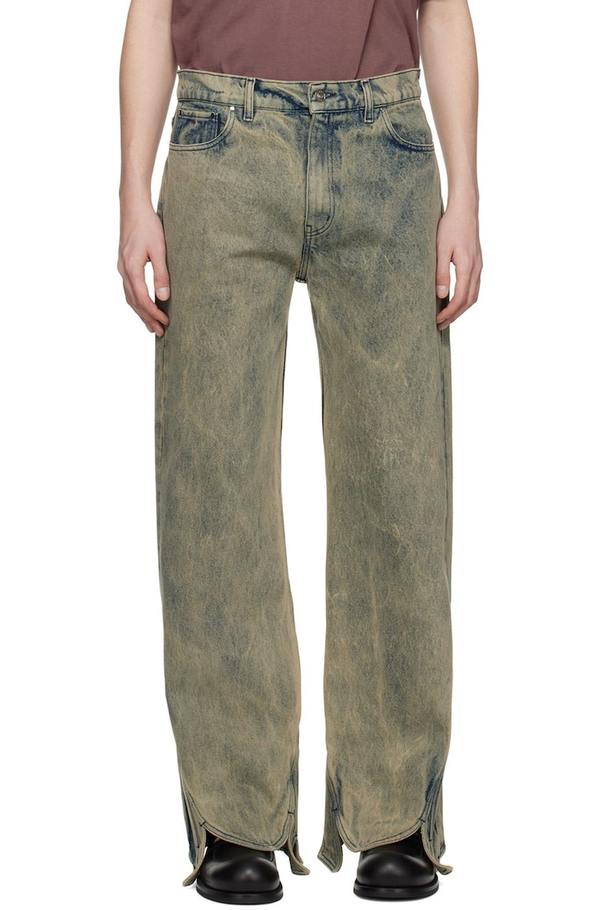 Y/Project Tudor Jeans - Vintage Beige | Garmentory