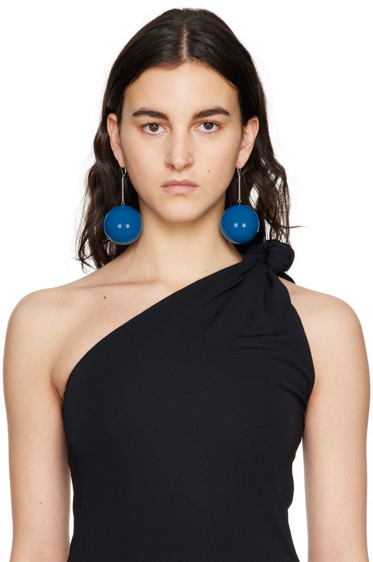 Simon Miller Disco Drop Earrings - Taffy Blue | Garmentory