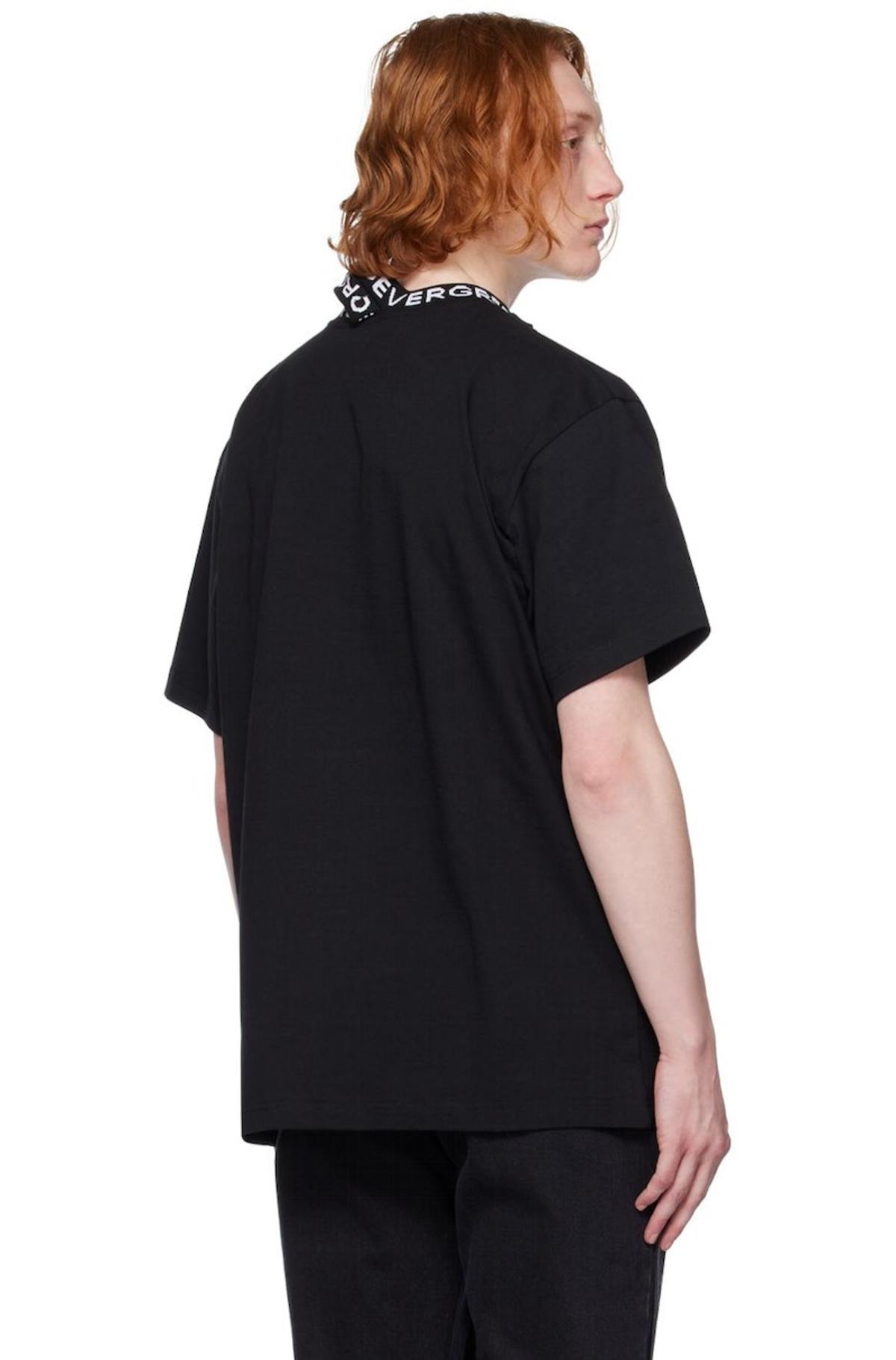 Y/Project Triple Collar T-Shirt - Black | Garmentory