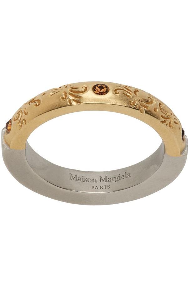 Maison Margiela Engraved Ring - Multi | Garmentory