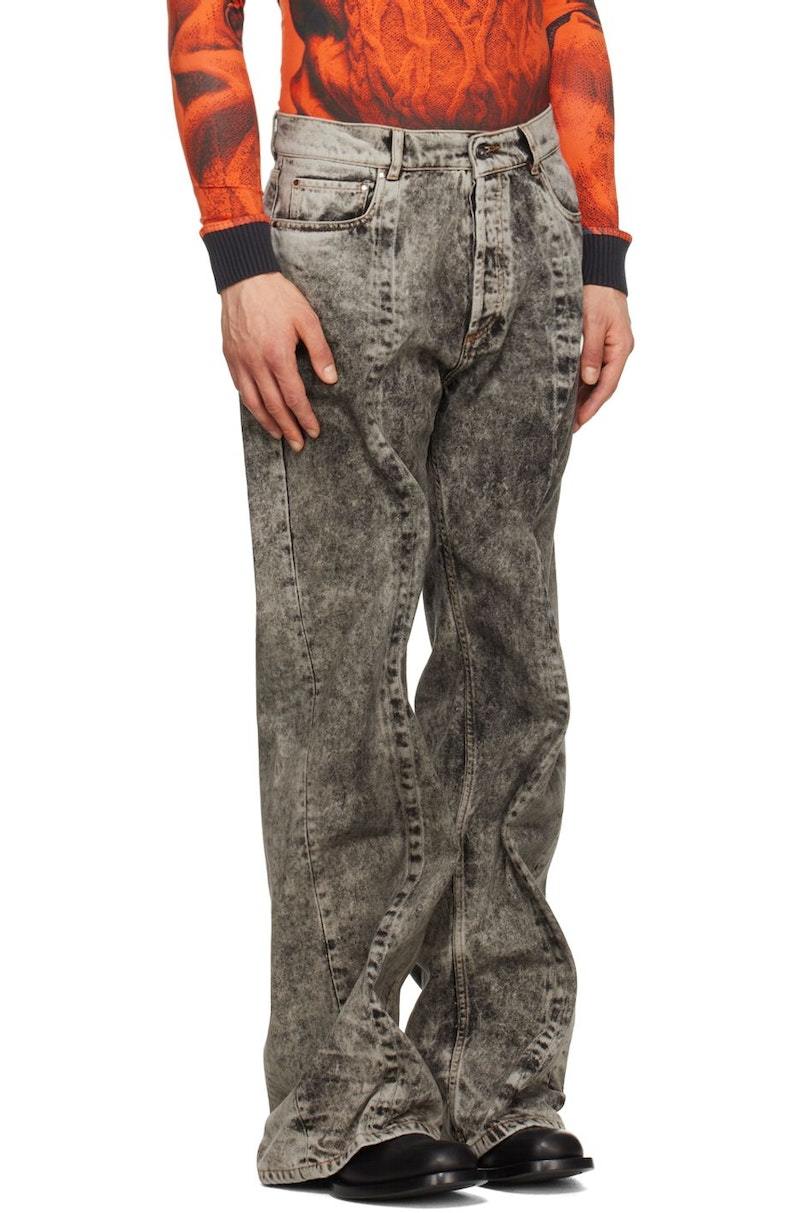 Y/Project Jeans - Black Acid Wash | Garmentory