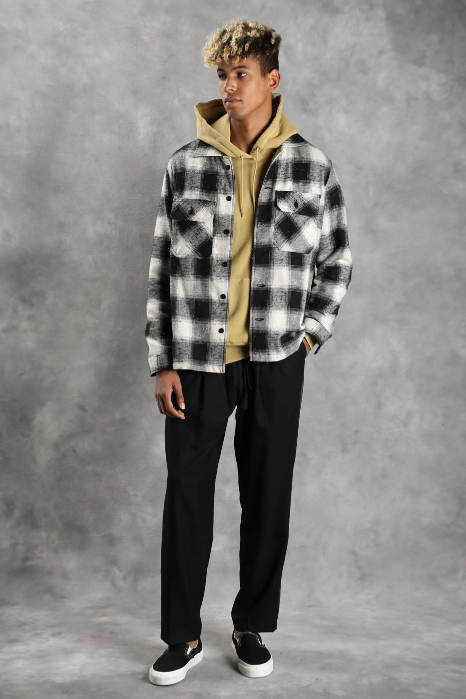 Men's Naked & Famous Flannel Workshirt | Garmentory