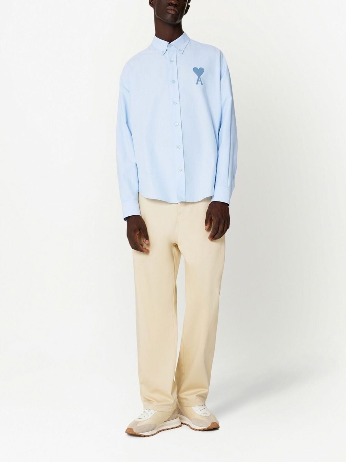 AMI Paris Alex Fit Pants - Vanille | Garmentory