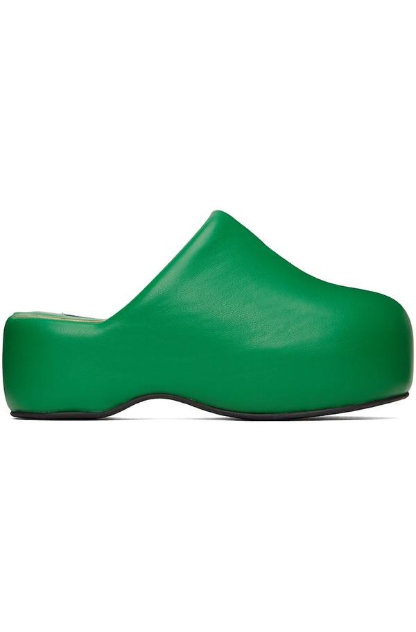 Simon Miller Bubble Clogs - Grass green | Garmentory