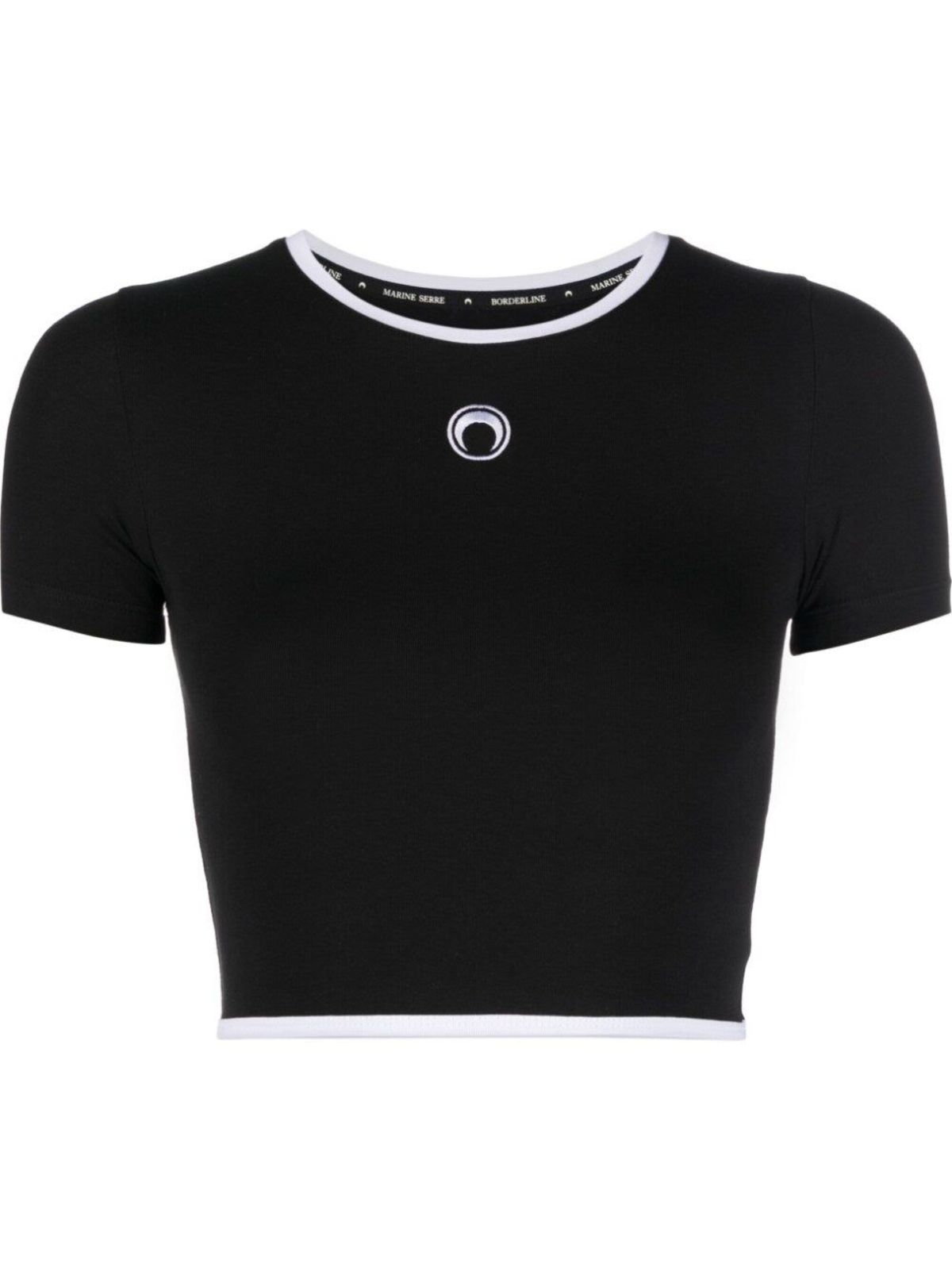 Marine Serre Organic Cotton Crop Top Garmentory
