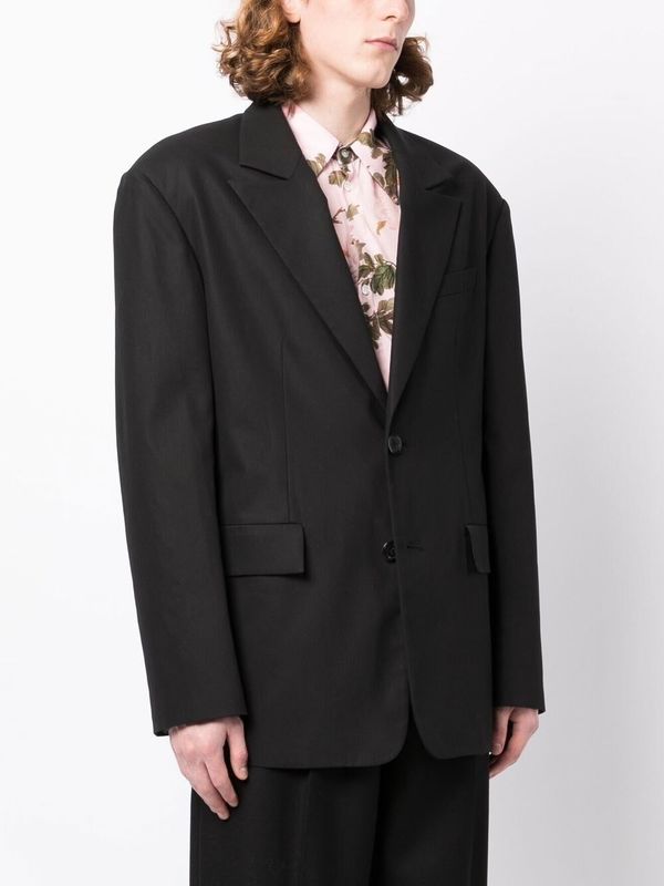 Luu Dan Oversized Gangster Jacket | Garmentory