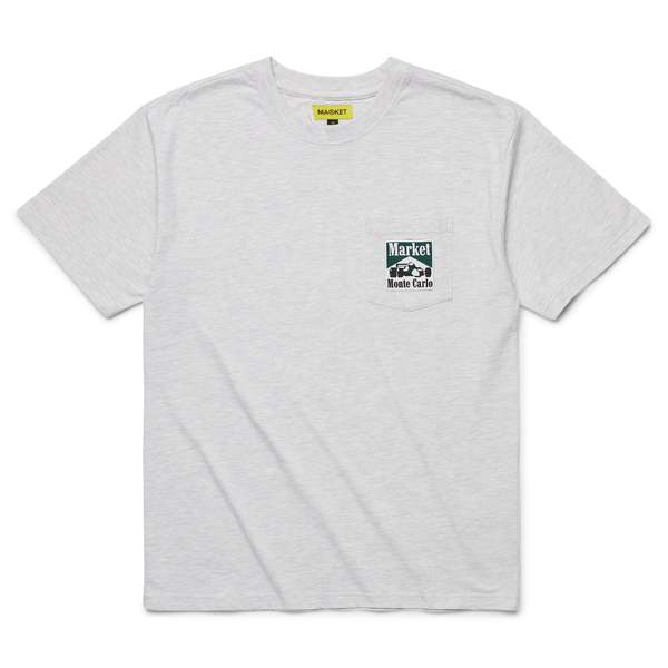 Market Racing Logo T-shirt - Ash | Garmentory