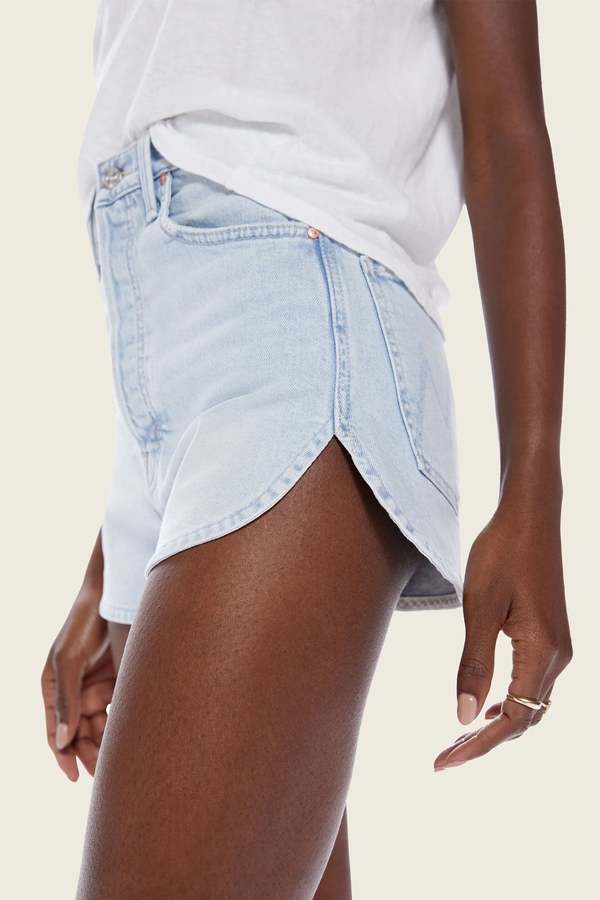 Mother Denim The Tippy Top Frisky Zip Matin Shorts - I Do Declare | Garmentory
