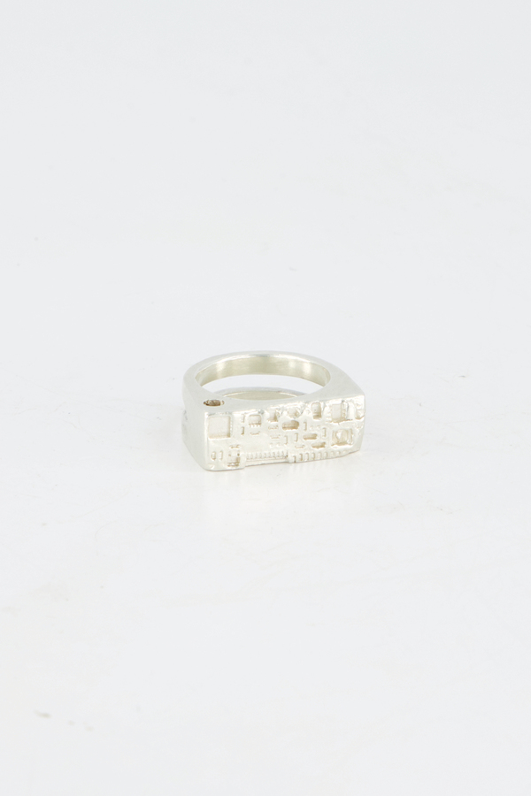 Pera May ZER0 04 Ring - Silber | Garmentory