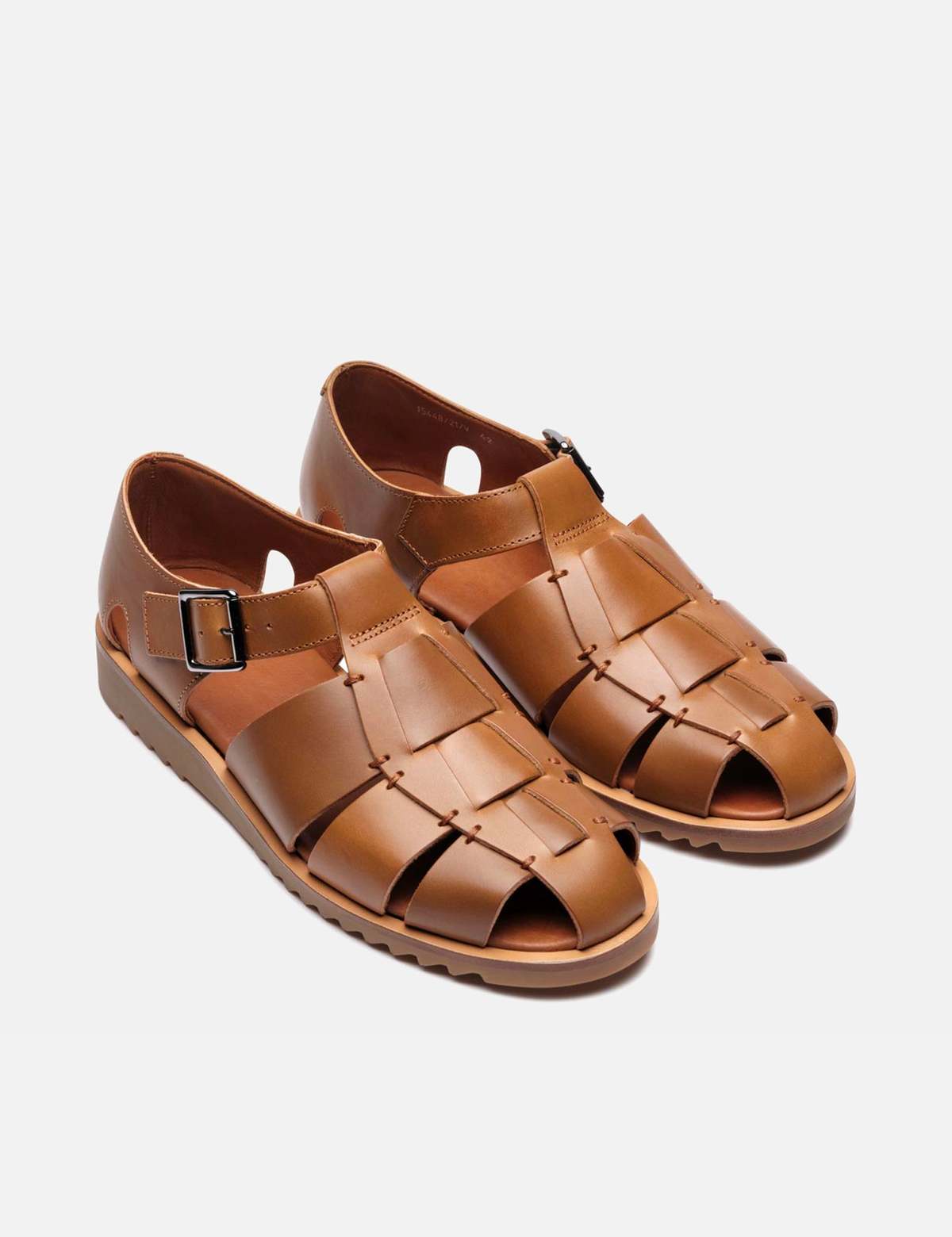 Paraboot Pacific Leather Sandals - Tan Brown | Garmentory