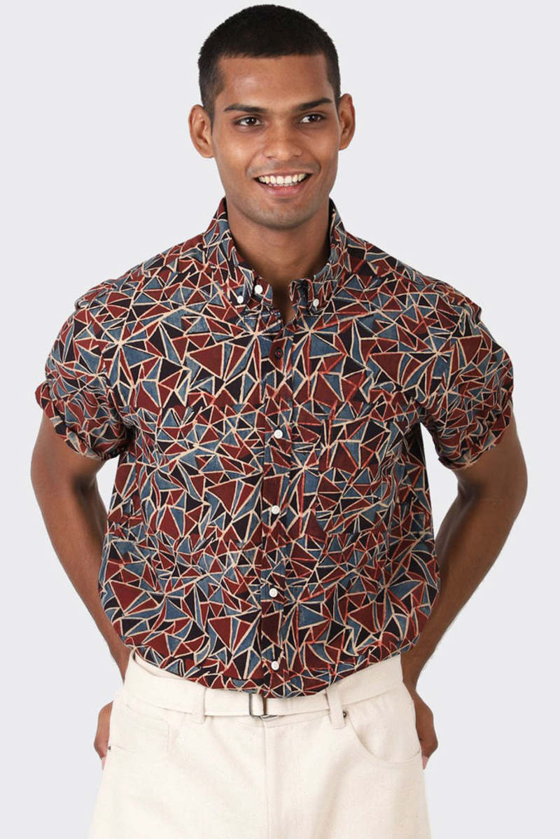 Kardo DON SHIRT - MAROON | Garmentory