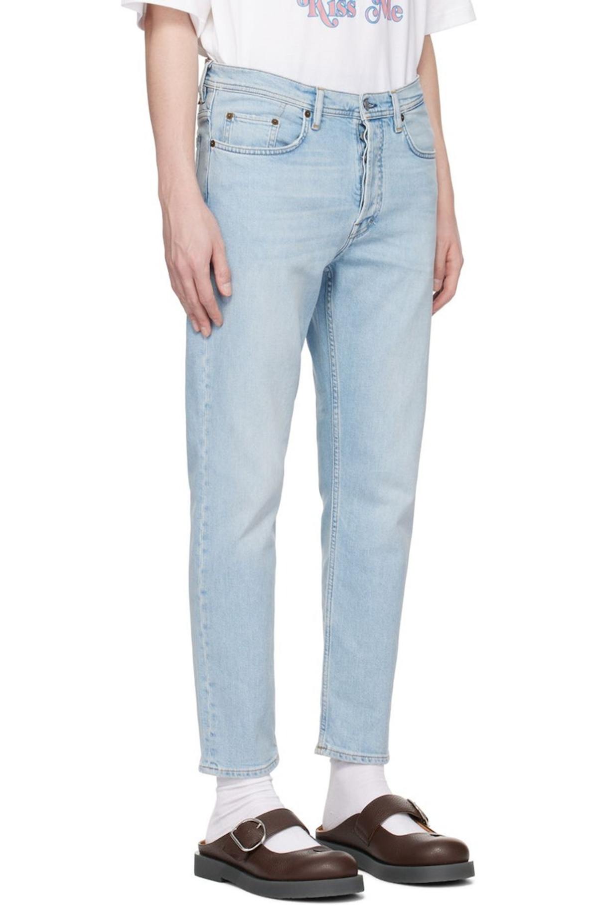 Acne Studios Slim Fit Jeans - Light Blue | Garmentory