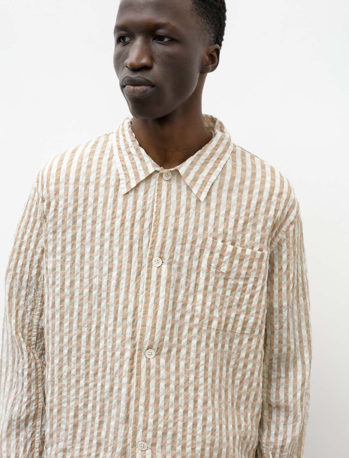 Our Legacy Box Shirt - Basque Seersucker Check | Garmentory