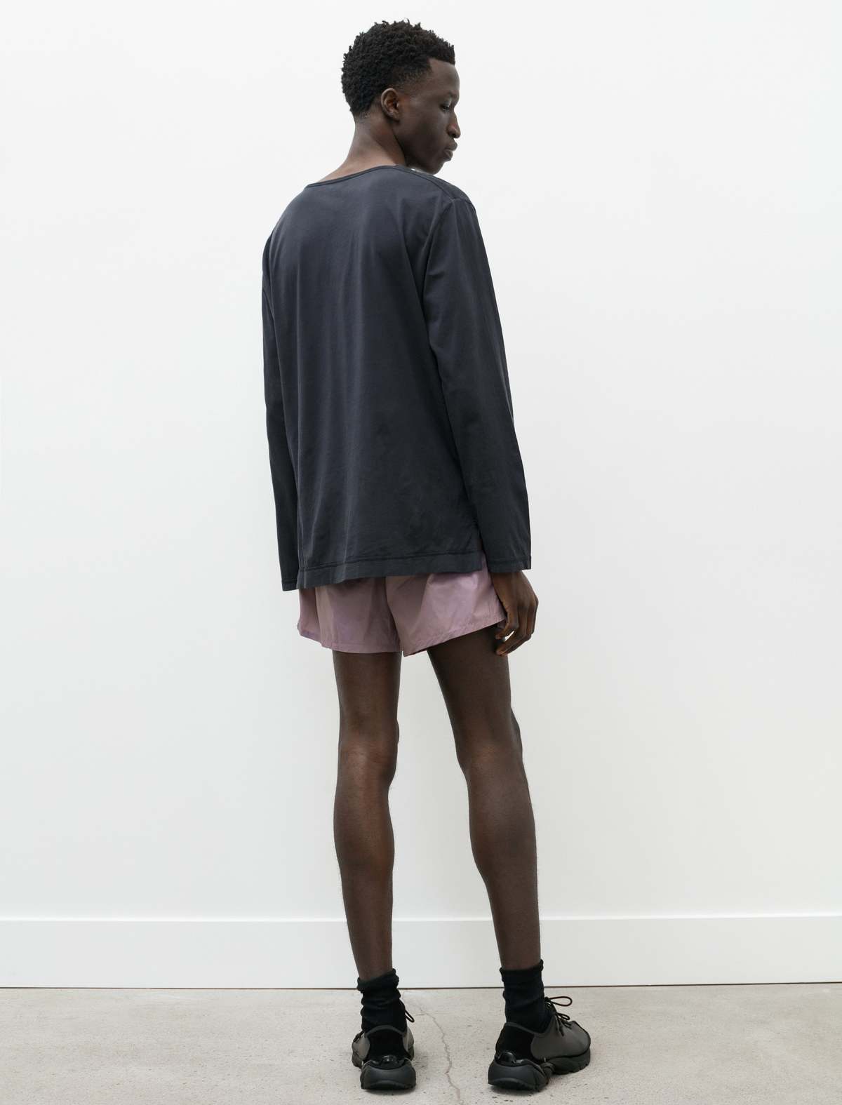 Our Legacy Nylon Drape Tech Trunks - Lilac | Garmentory