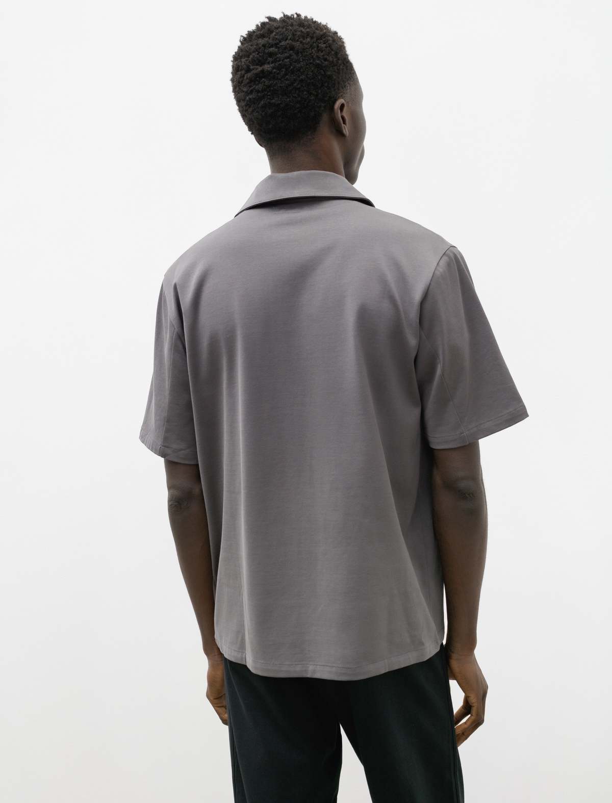 Lady White Co. Richmond Polo - Pewter | Garmentory