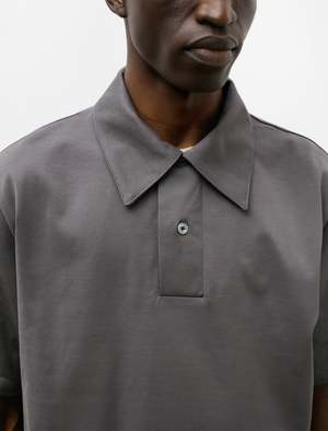 Lady White Co. Richmond Polo - Pewter | Garmentory