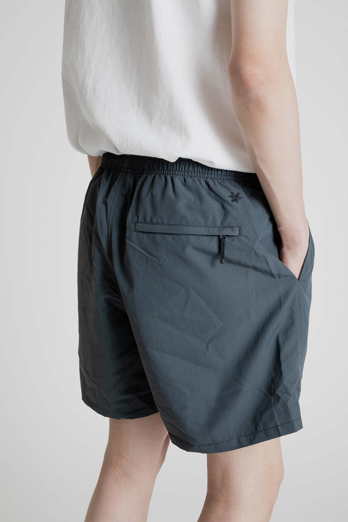 Goldwin 5 Inch Nylon Shorts - Dark Charcoal | Garmentory