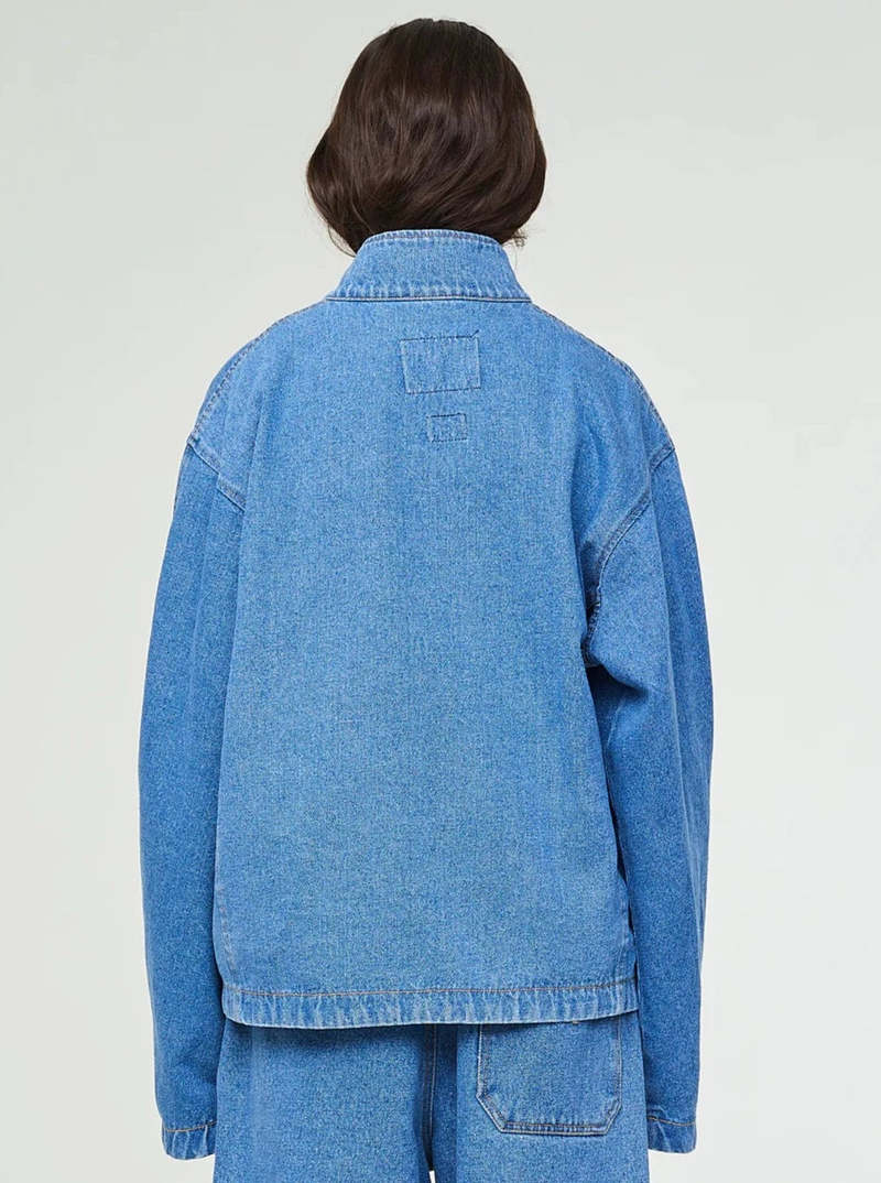 Girls Of Dust Denim Rider Jacket | Garmentory