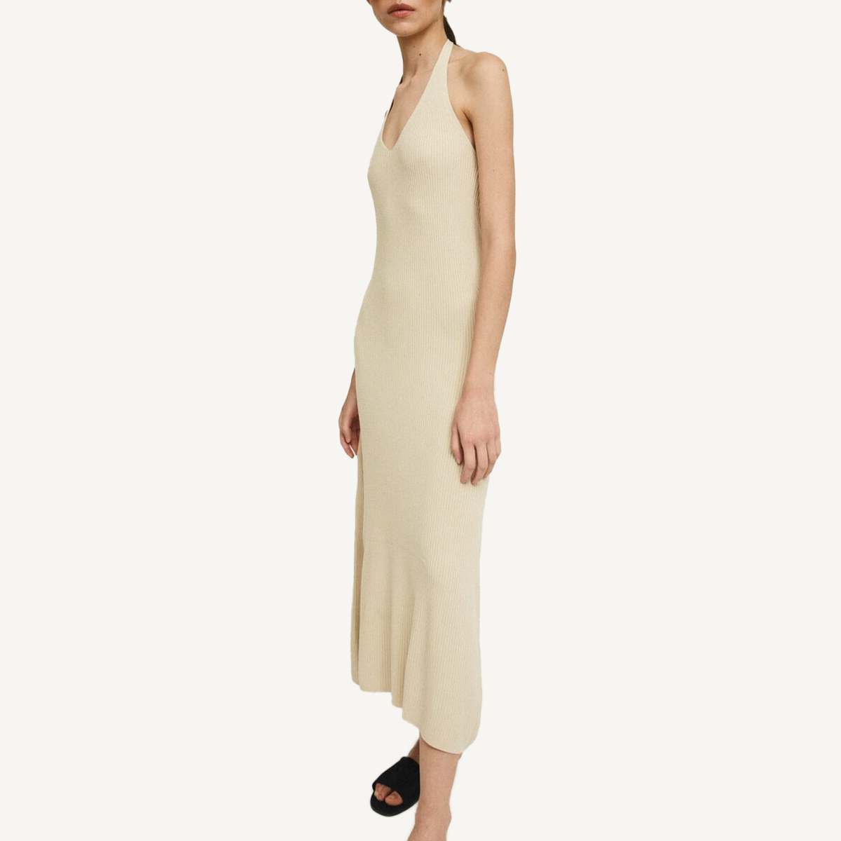 Rita Row Boyd Dress - Beige | Garmentory