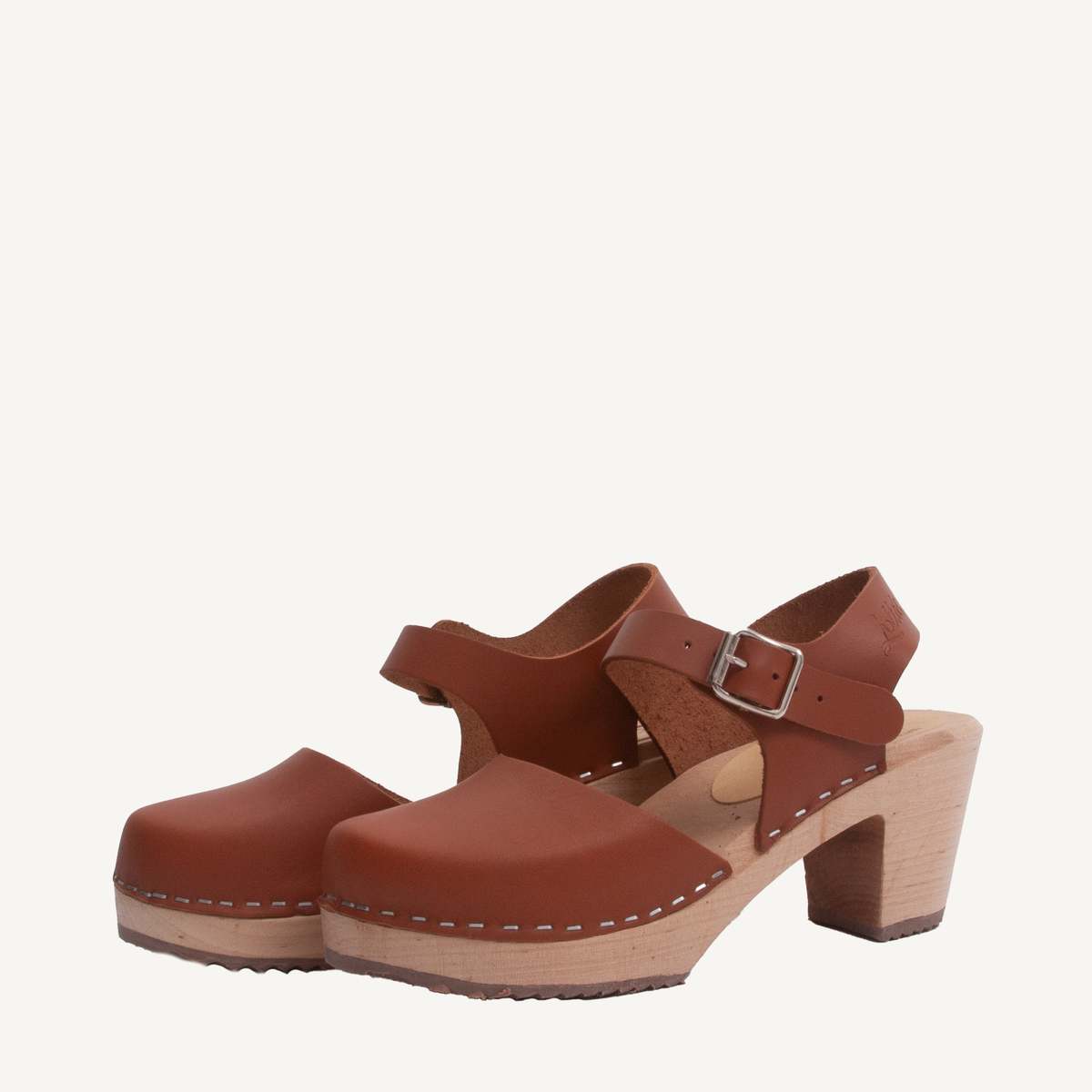 Lotta from Stockholm Highwood Clog - Tan | Garmentory
