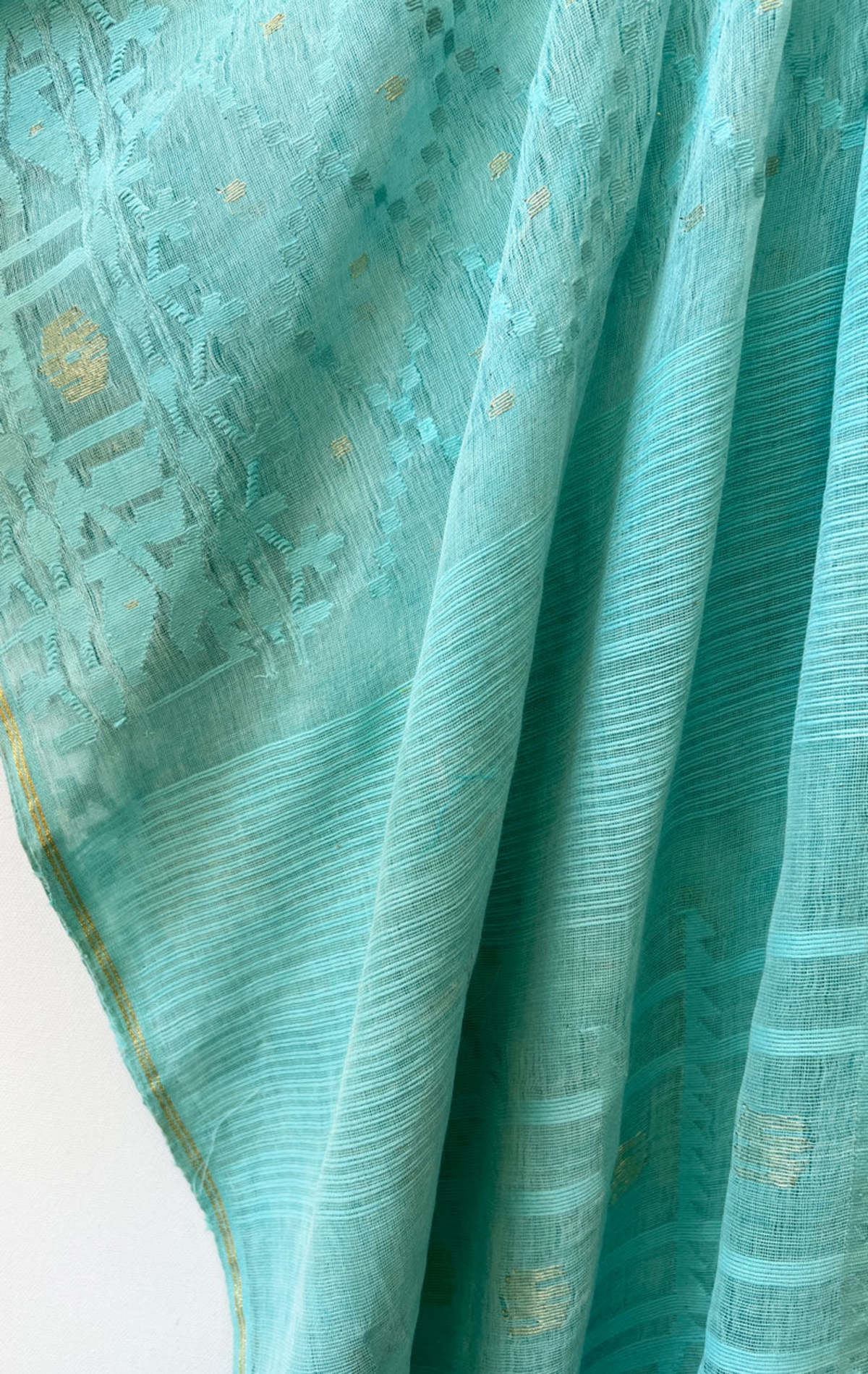 Two Dhaka Dress - Powder Blue | Garmentory