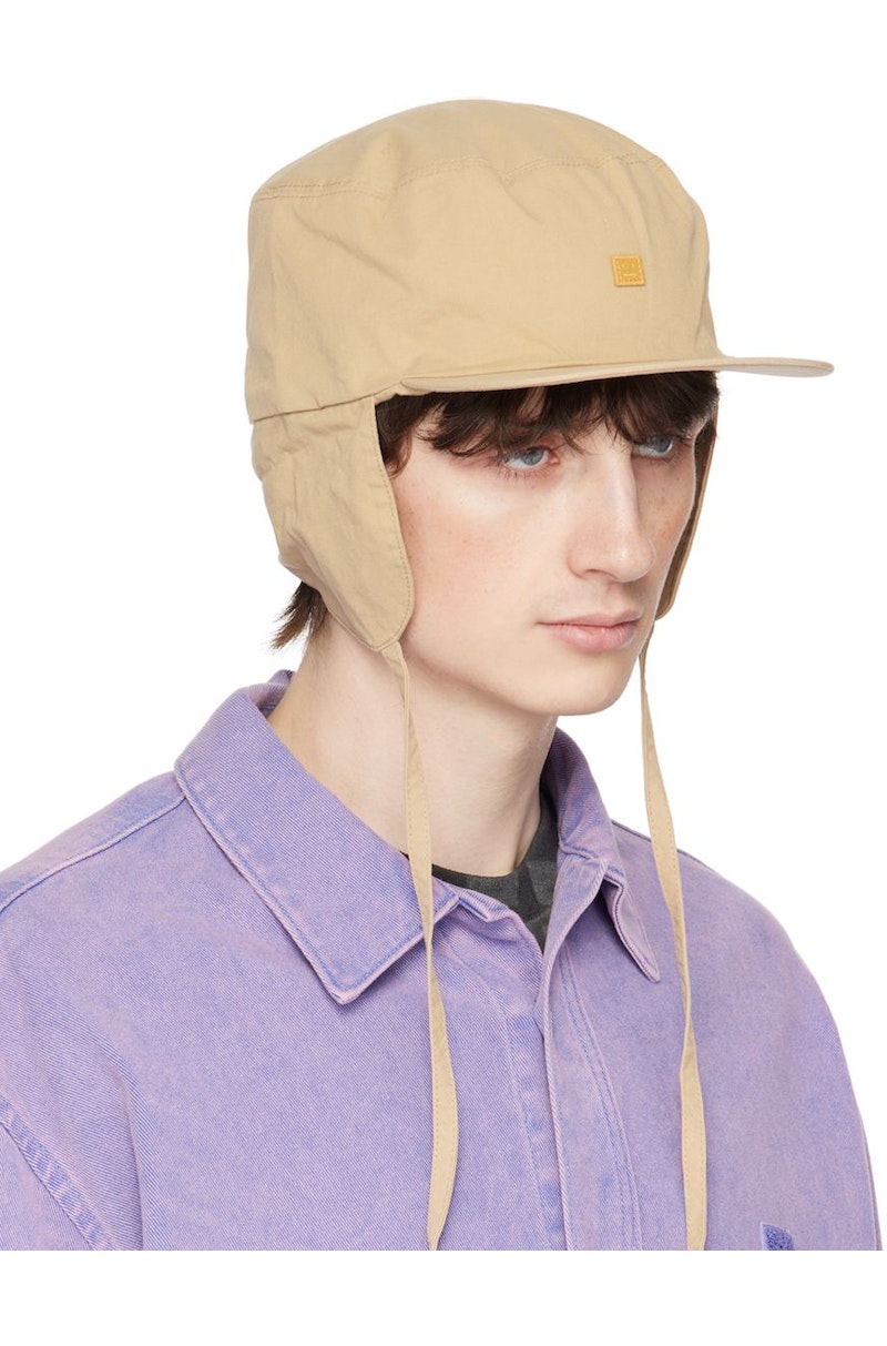 Acne Studios Trapper Cap - Camel Brown | Garmentory