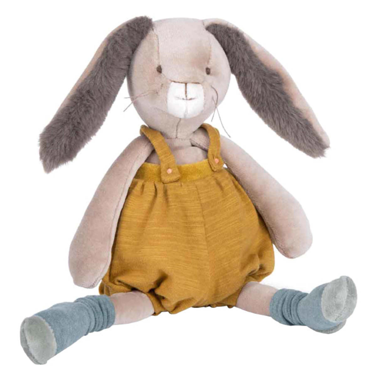 Moulin Roty Trois Petits Lapins Rabbit Soft Toy - Ochre | Garmentory