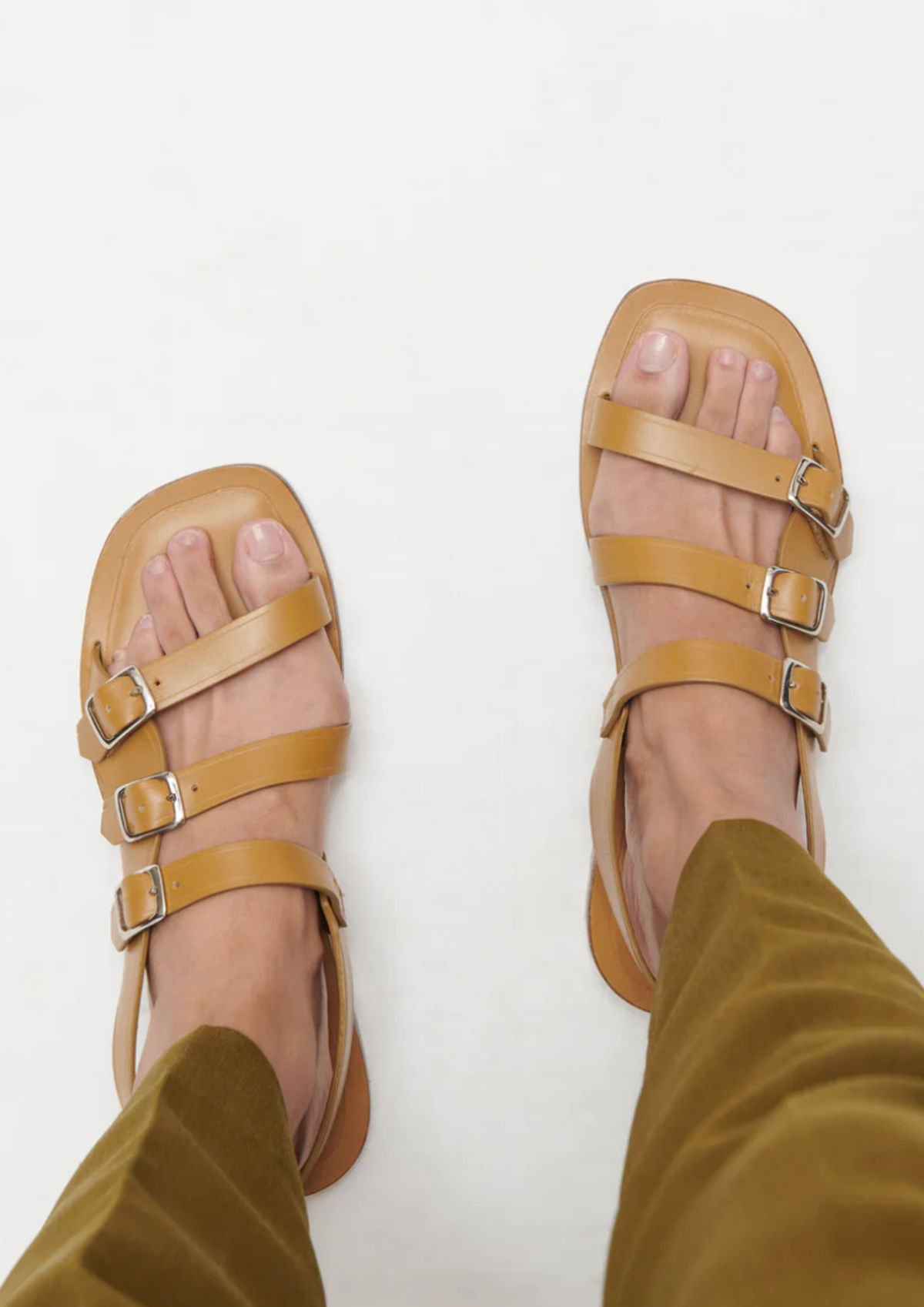 Rachel Comey Sawyer Sandal - Camel | Garmentory