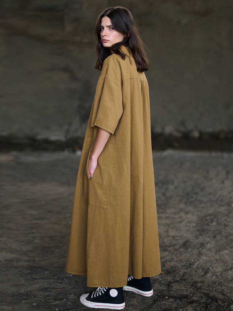 Girls of Dust Gardian Dress - Cumin | Garmentory
