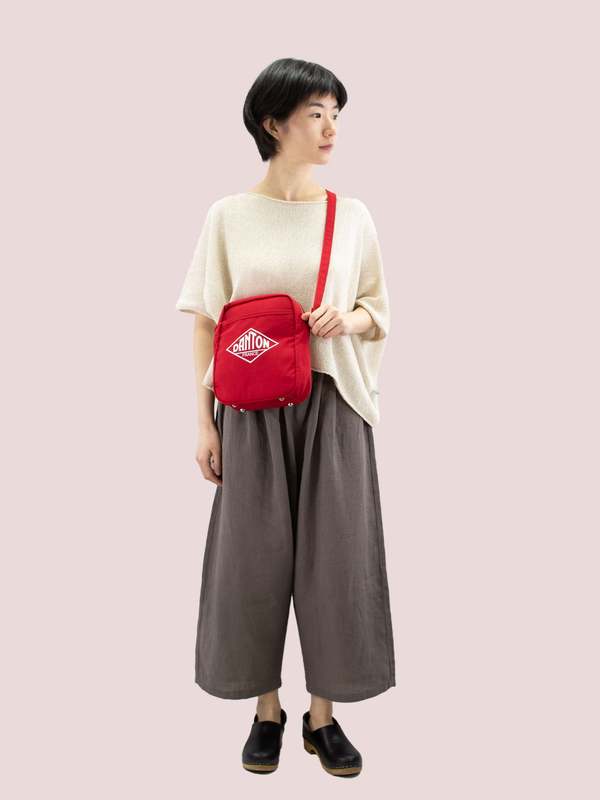 [30% off] Danton Water-Repellent Retro 1935 Original Design Bag - Poppy Red | Garmentory