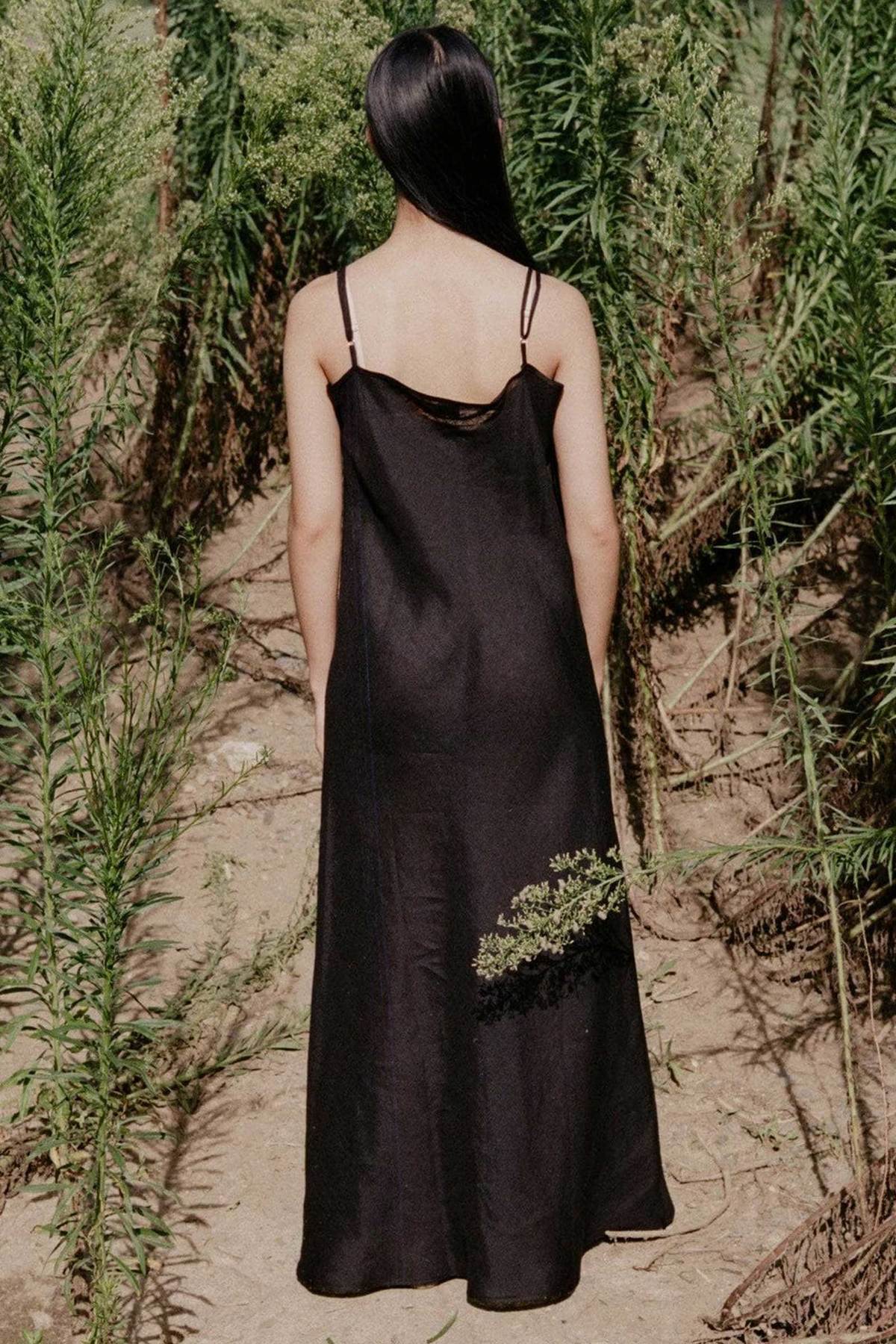 Baserange Base Range Dydine Dress - Black | Garmentory