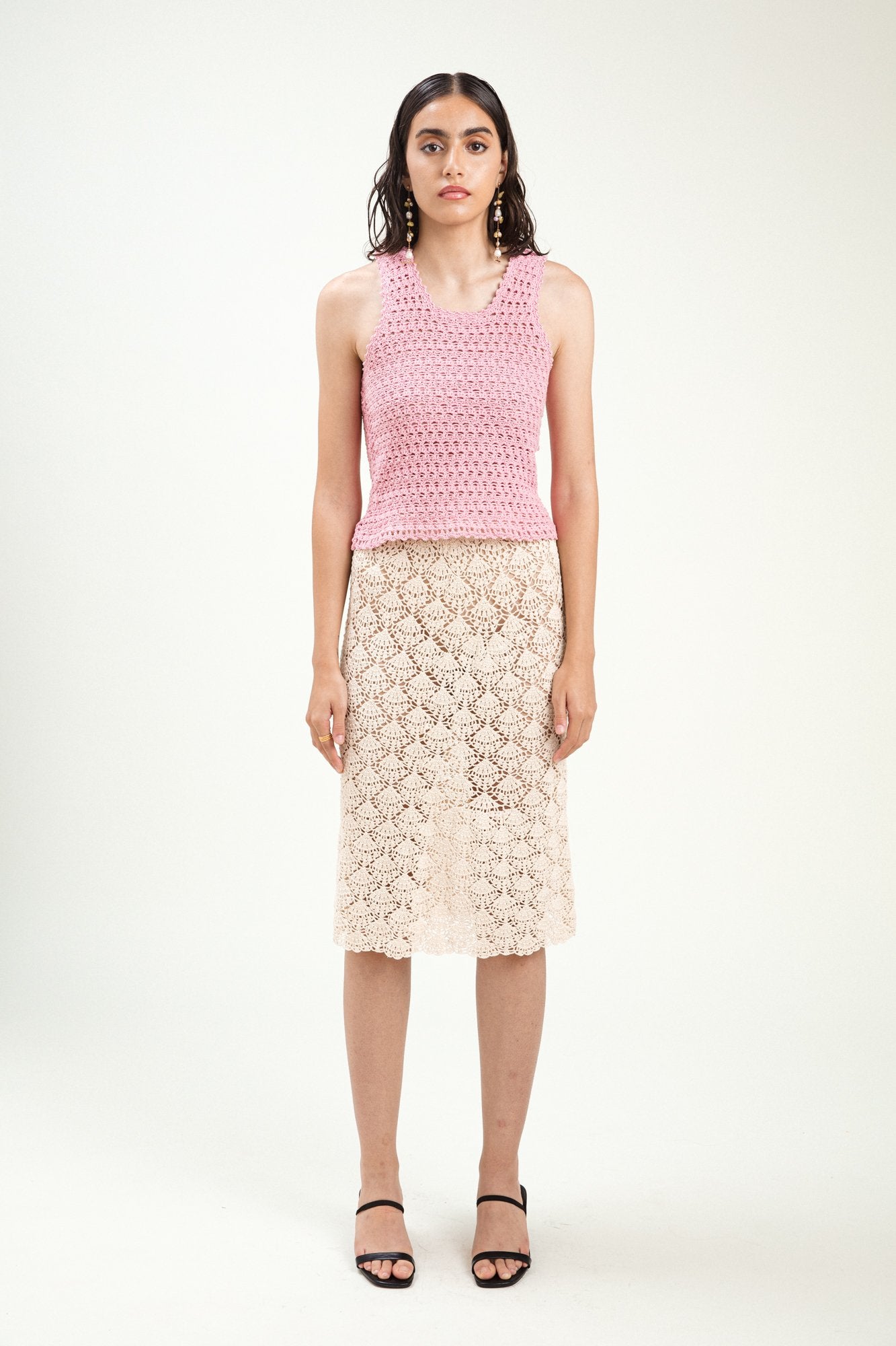 Tala Barbotin Khalidy Wardeh Tank - Rose | Garmentory