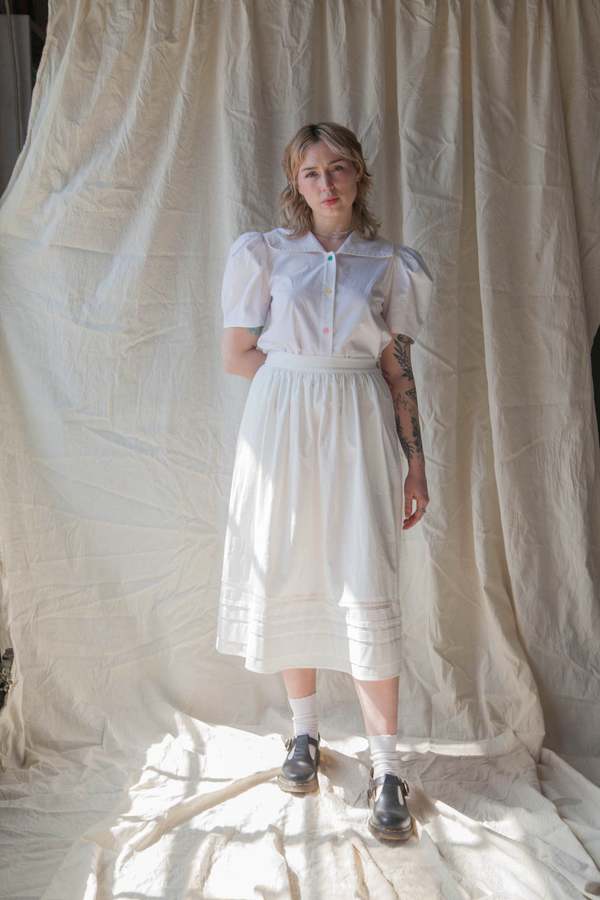 PRUDENCE Petticoat Skirt - White (Medium) | Garmentory