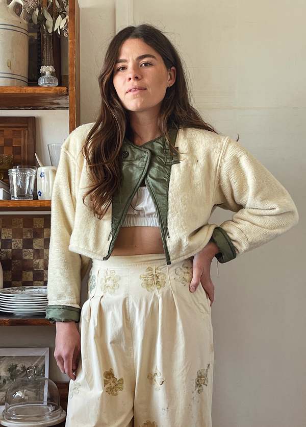 1950s Cropped Field Jacket | Garmentory