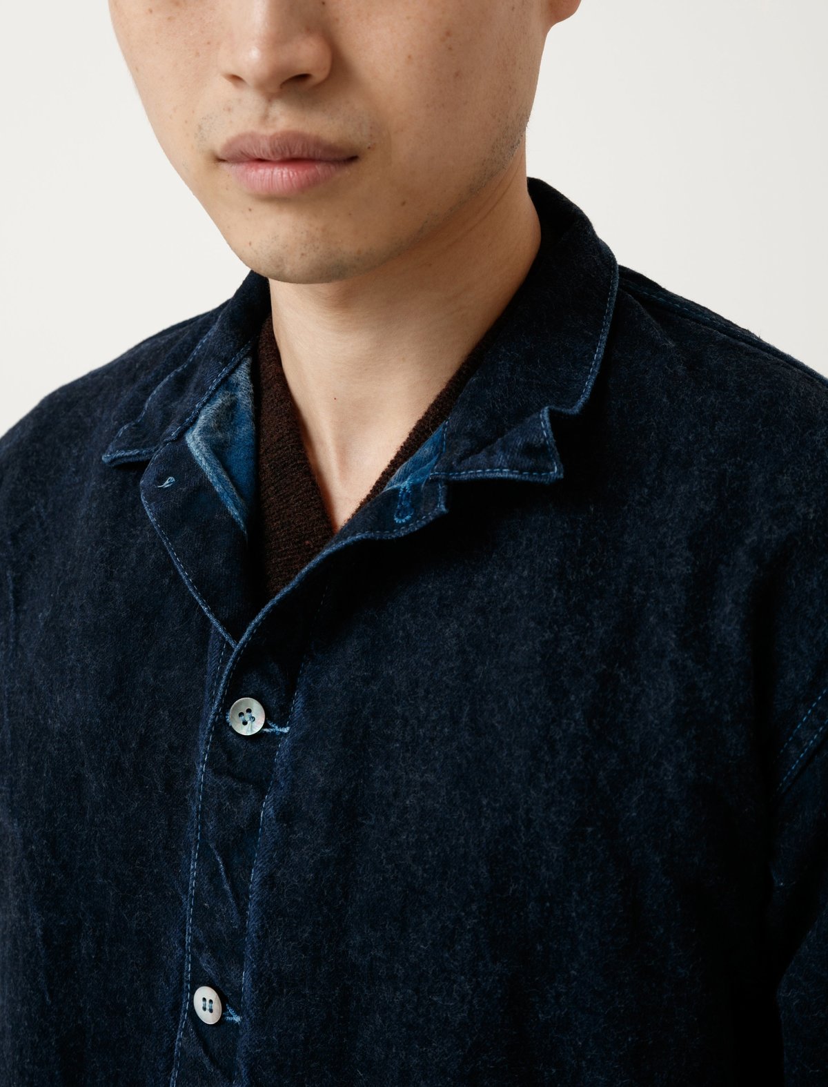 Tender Folded Pocket Jacket - Prussian Blue Denim | Garmentory