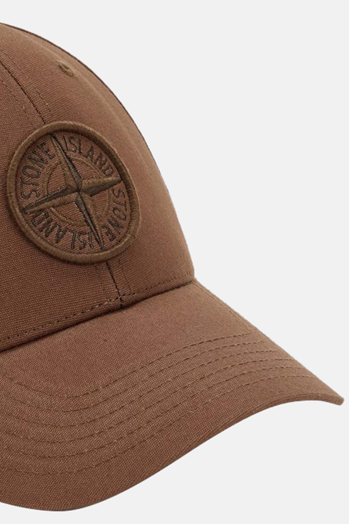 Stone Island Cotton Compass Cap - Military Green | Garmentory