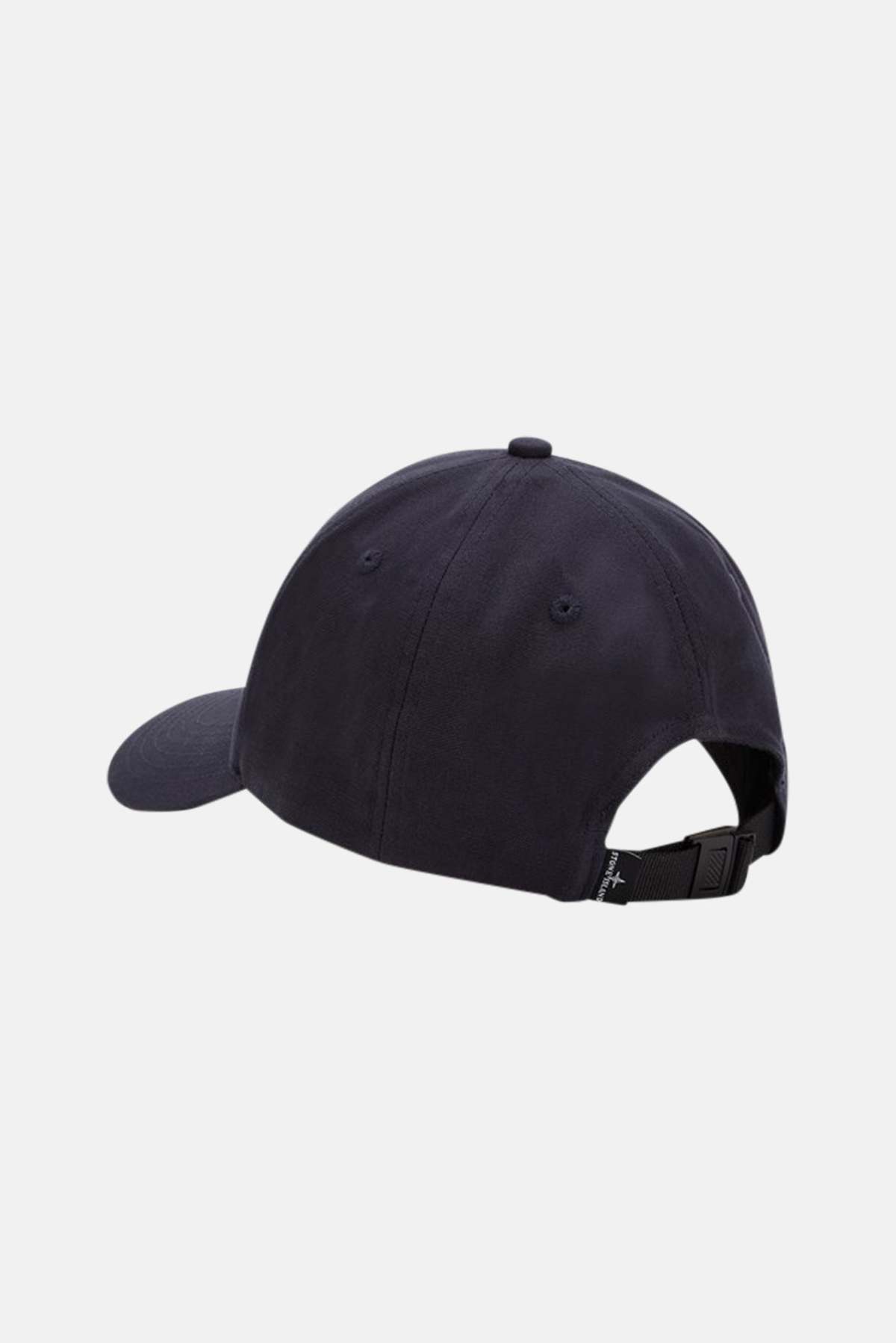 Stone Island Cotton Compass Cap - Navy Blue | Garmentory