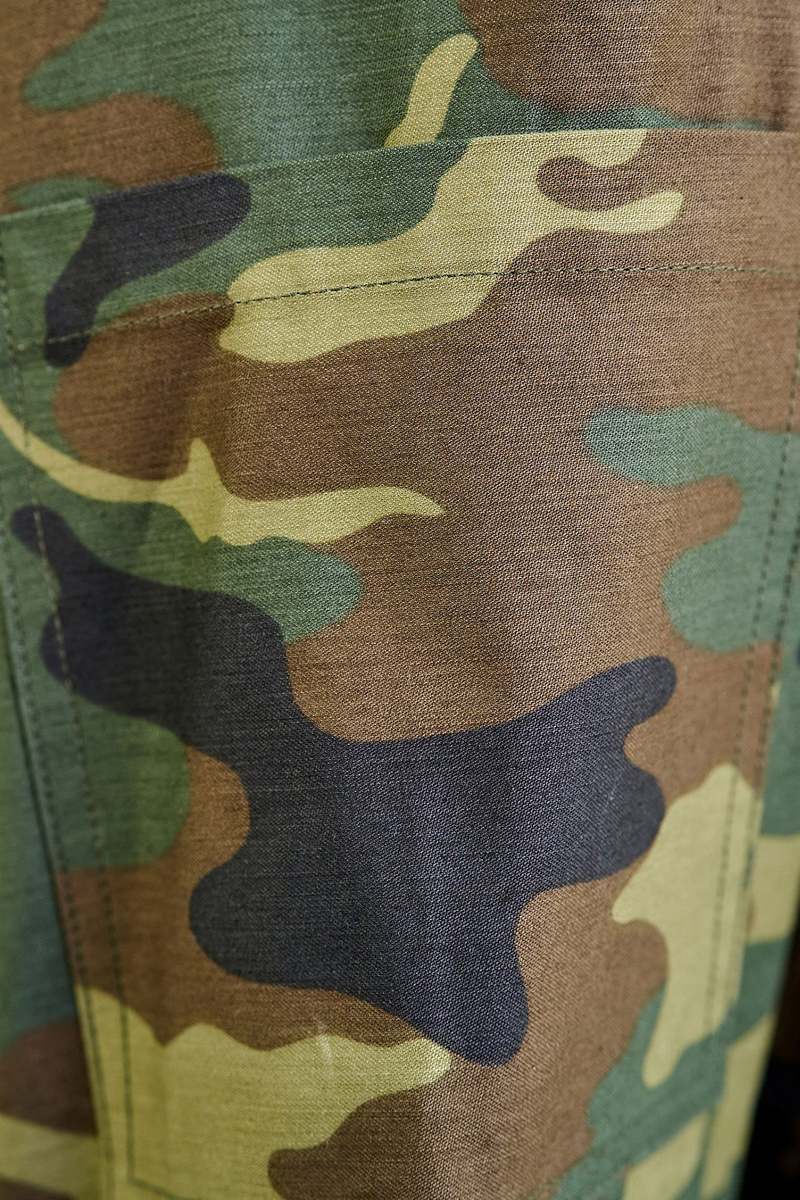 Nili Lotan Shon Pant - Dark Camouflage | Garmentory