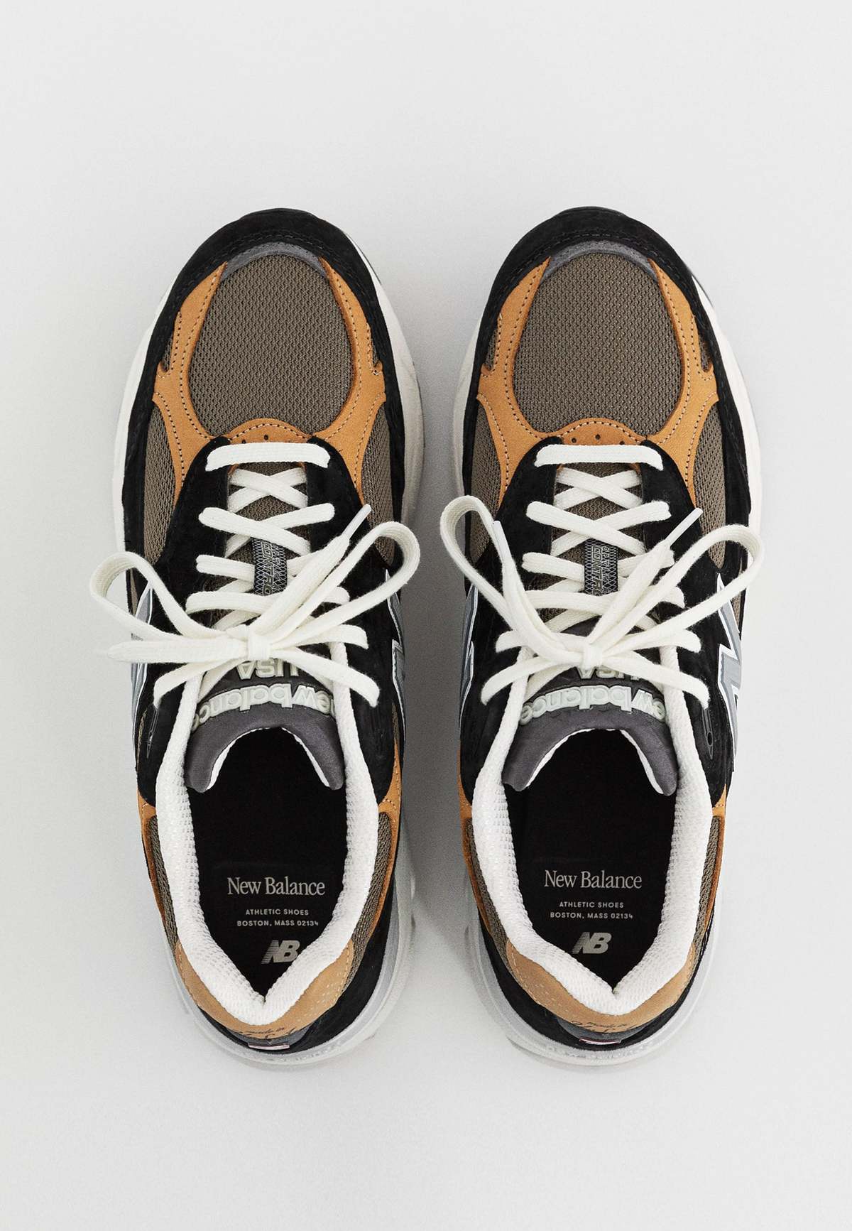 New Balance Sneakers - Black/Tan | Garmentory