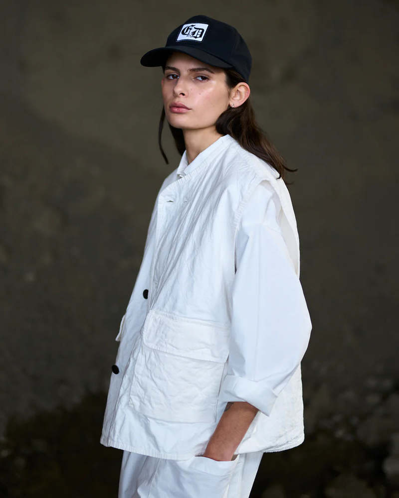 Eat Dust G.o.D. Mighty Cotton Battle Vest - Milk | Garmentory