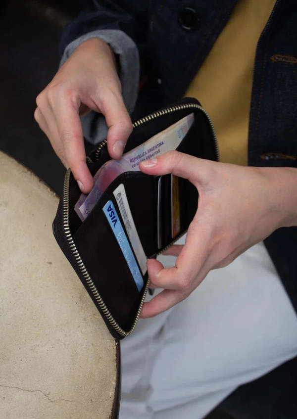 Nimes Azul Wallet | Garmentory