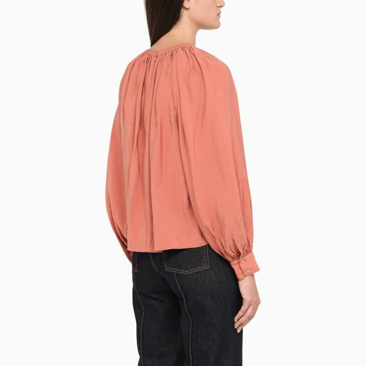 Ulla Johnson Terracotta Marisol Blouse | Garmentory