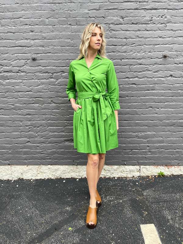 0039 Italy Jule Dress - Apple Green | Garmentory