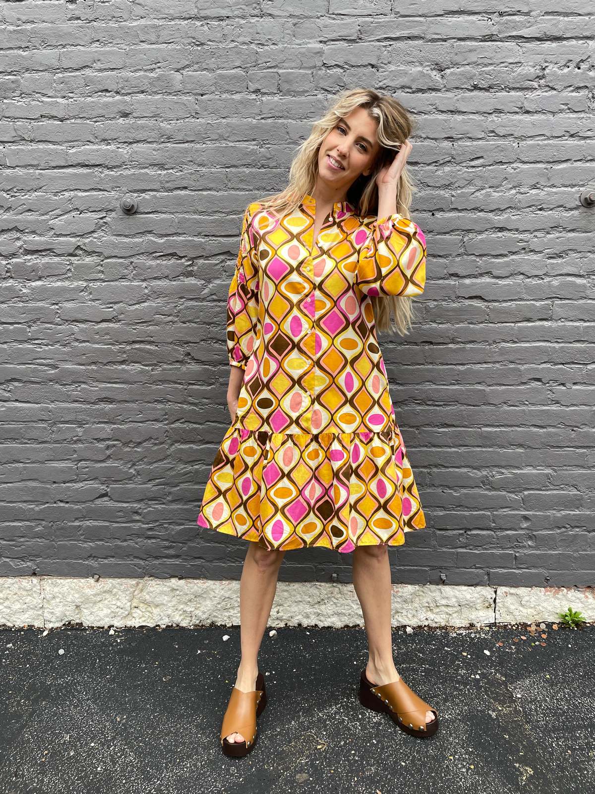 0039 Italy Mila Dress - Pucci Print | Garmentory
