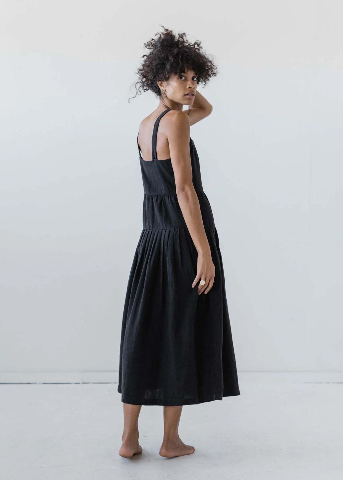 First Rite Amar Dress - Black | Garmentory