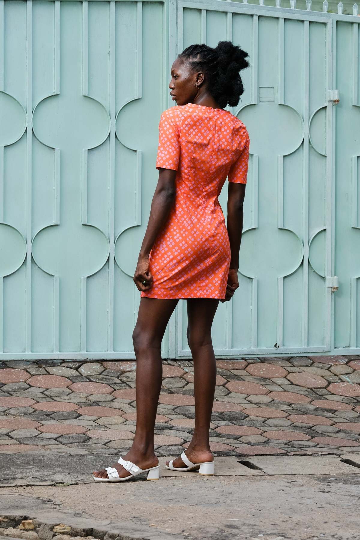 Osei-Duro Muto Dress - Sugar Cubes | Garmentory