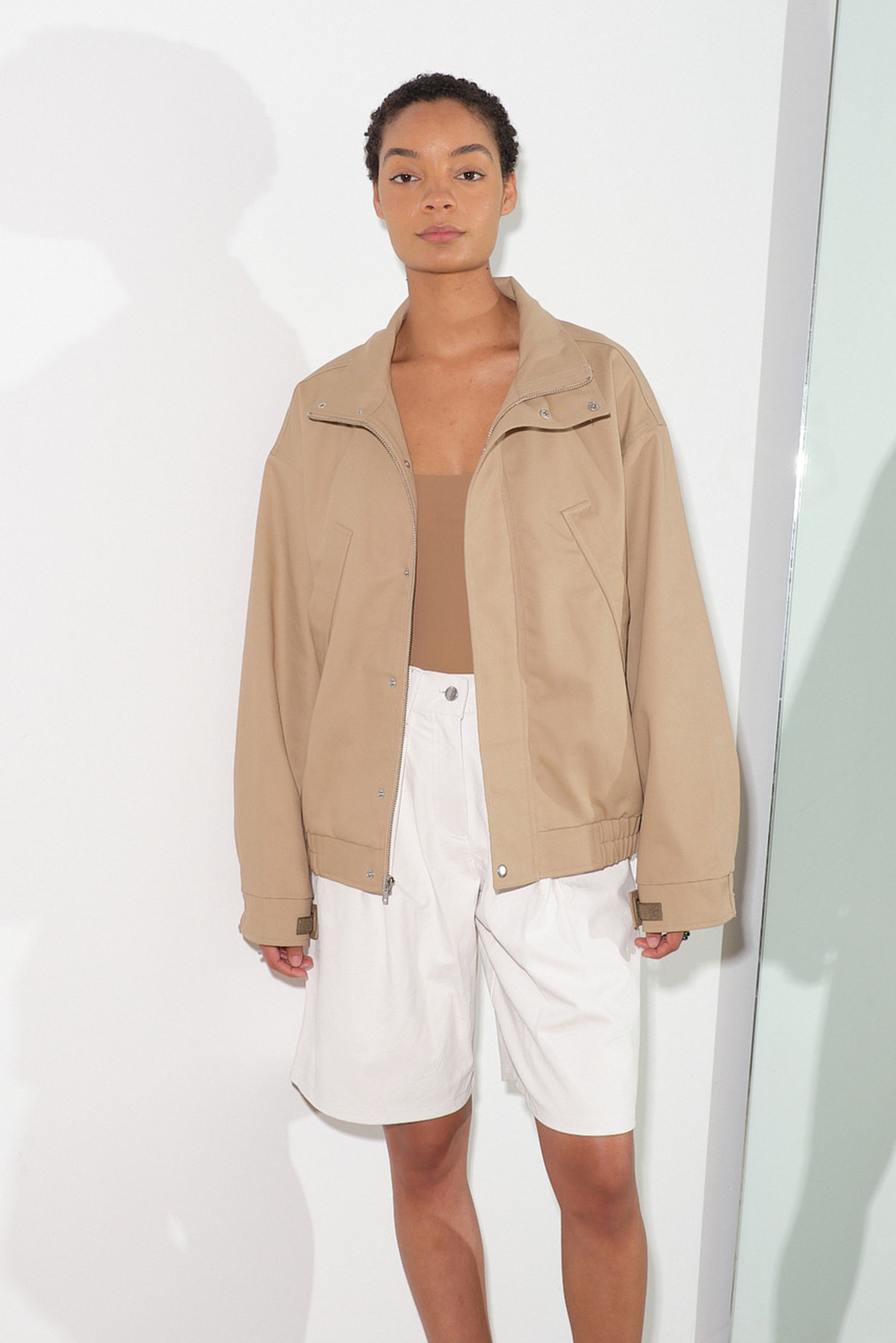 Sandy Liang Papas Jacket - Grain | Garmentory