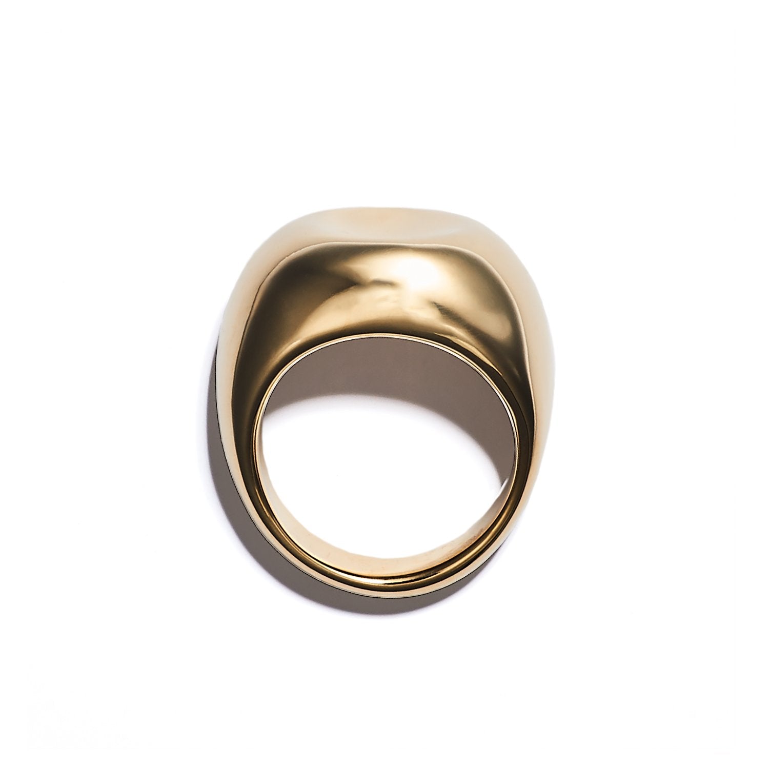 Lila Rice Pond Ring - Brass | Garmentory