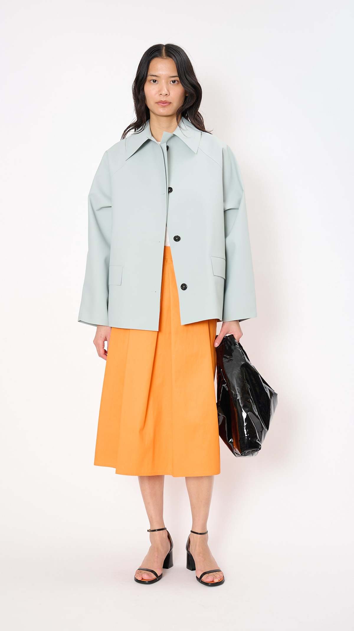 KASSL Original Hip Rubber Coat - Dirty Mint | Garmentory